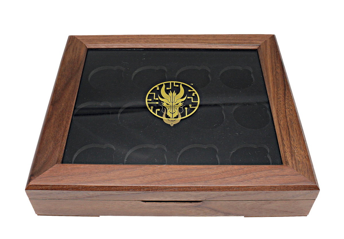 12 Coin Case Deluxe Windowed Collectible Display Box– ultrararecoins