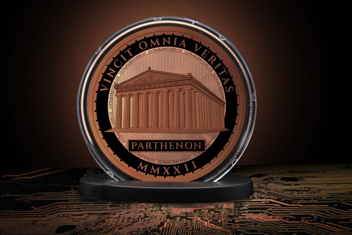 Greek Mythology Series 1 - #1 of 12 - Zeus 1 oz Fine Art Round .999 Fi ...